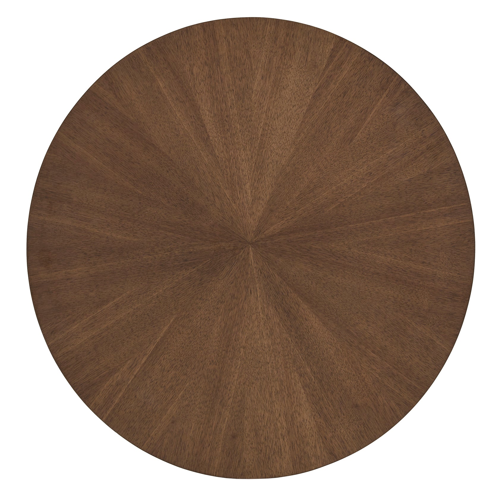 Mid-Century Walnut Finish Round End Table by iNSPIRE Q Modern – iNSPIRE ...