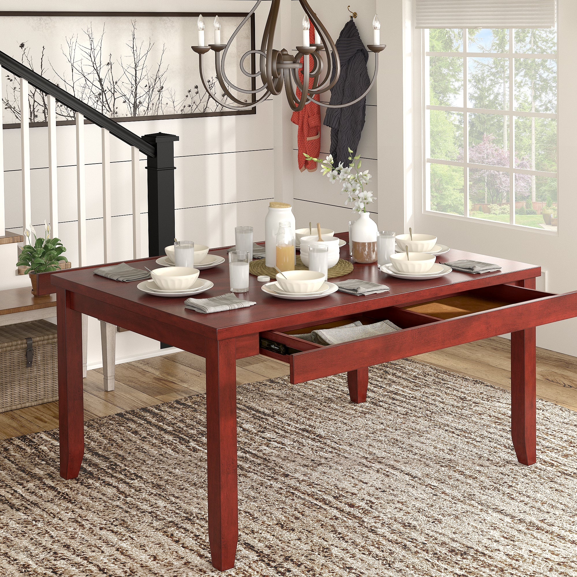 Rectangle Dining Room Table Sets